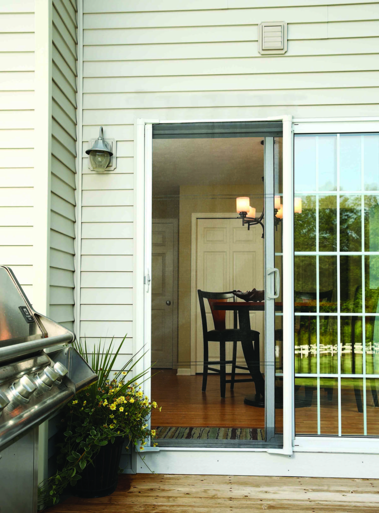 Genius COOL Retractable Screen Door - For Double Doors - DIY Screens Direct