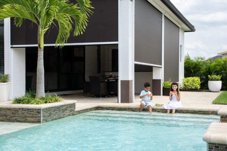 Genius Retractable Motorized Insect Screen Model 6+ - DIY Screens Direct